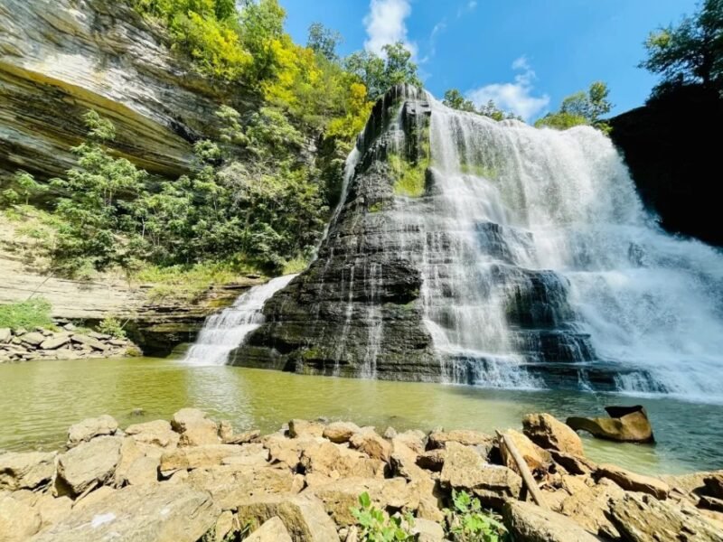 Burgess Falls Trail Sparta Tn. - Tennessee Waterfall Trails
