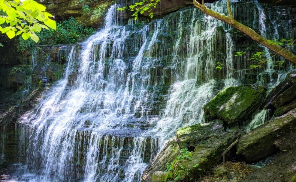 Machine Falls Trail Tullahoma TN. - Tennessee Waterfall Trails